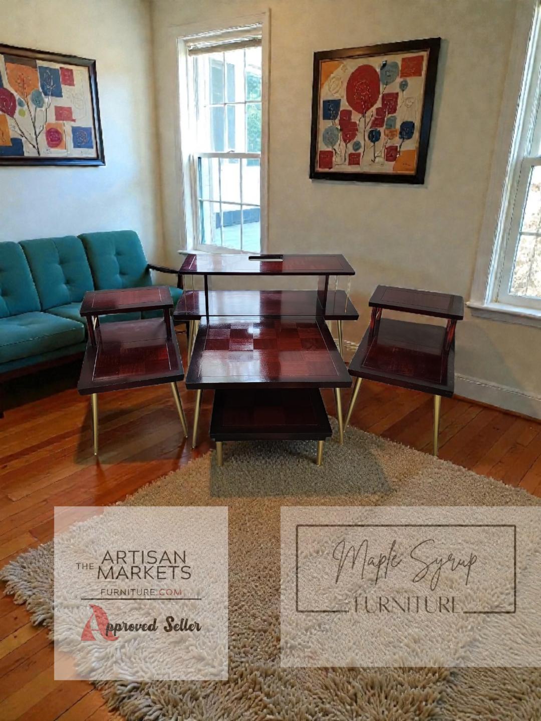 Lane 2 Tier Coffee Table Set – The Artisan Markets Furniture